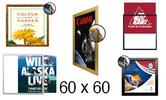 Enhance Your Retail Space with Custom Built 60x60 Poster Frames ...