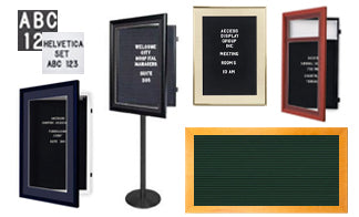 Changeable Letter Board SwingFrame Displays: A Classic Solution for ...