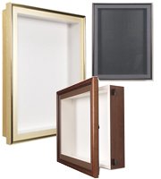 Transform Your Space with Built-to-Order Swing-Open Wall Shadow Boxes ...