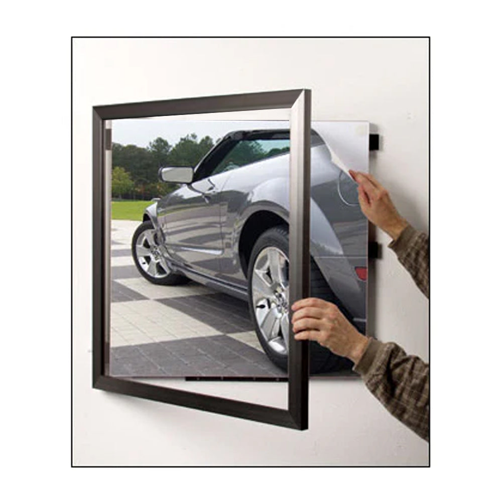 SwingFrame Carbon Steel Poster Frame 36x48 | Swing Open, Quick Change ...