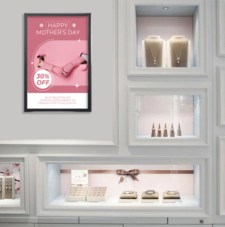 Classic Poster Display SwingFrame | Swing Open Poster Frames 40+ Sizes ...