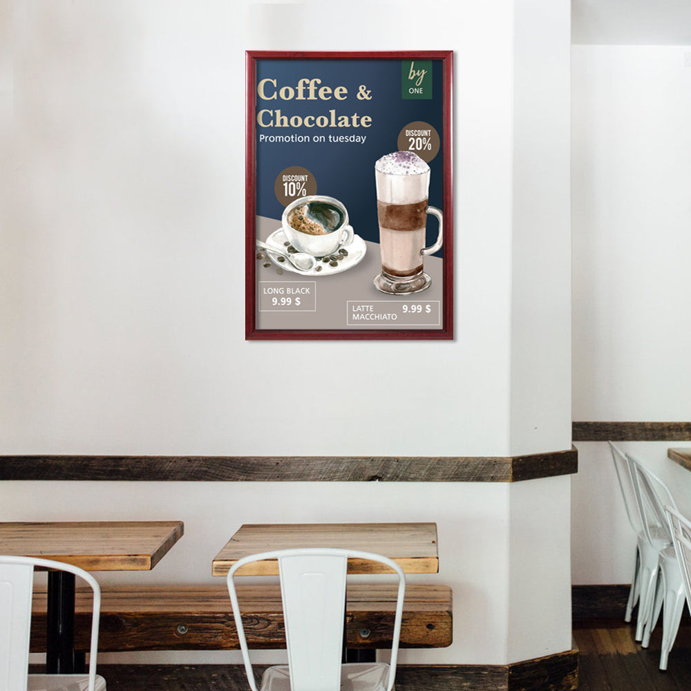 30x40 Frames for Posters with SwingFrame Wood #353 Picture Frame ...