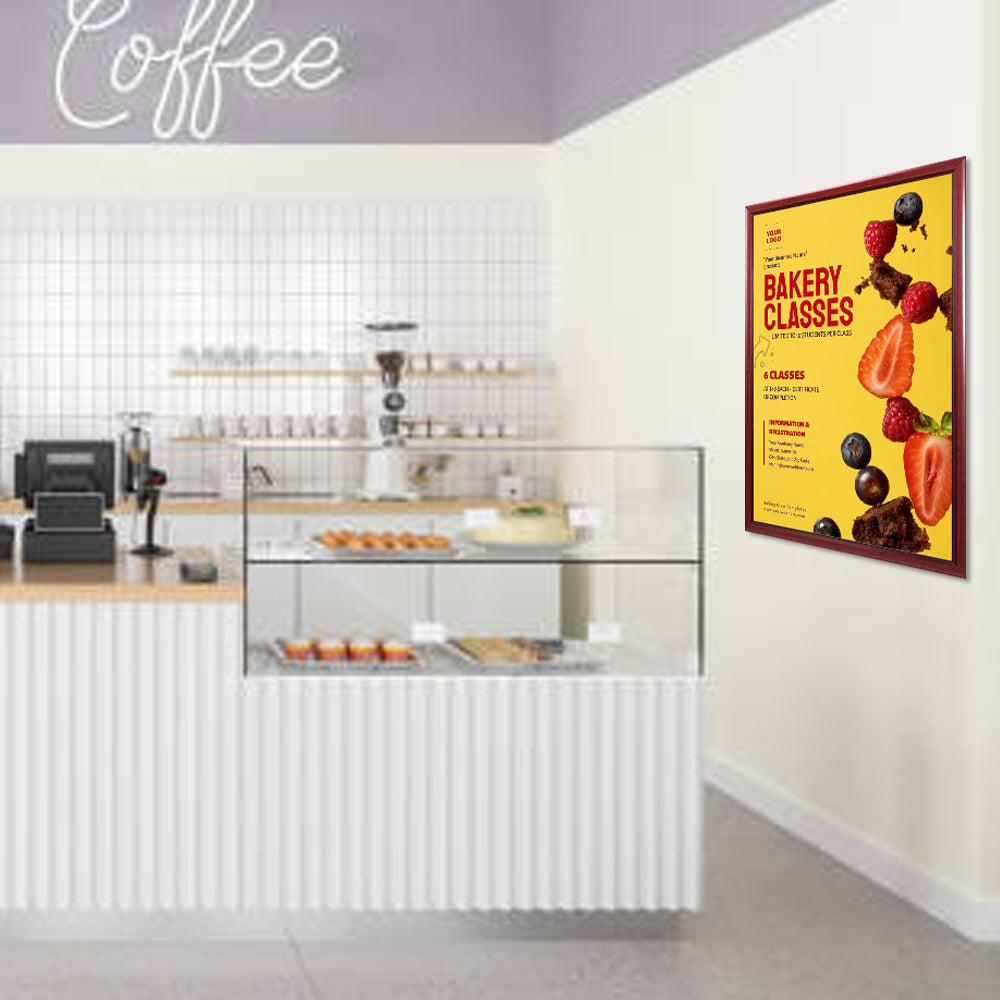 36x36 Frames for Posters with SwingFrame Wood #353 Picture Frame ...