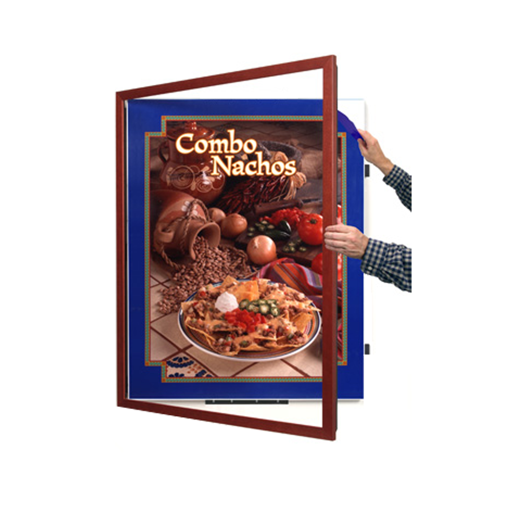 11x17 Frame SwingFrame #361 Wood Poster Display Frame 11 x 17 | Quick ...