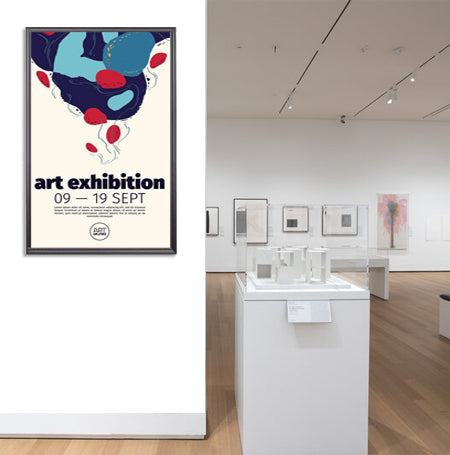 SwingFrame Large 48x48 Poster Frame Display | Swing Open, Quick Change ...
