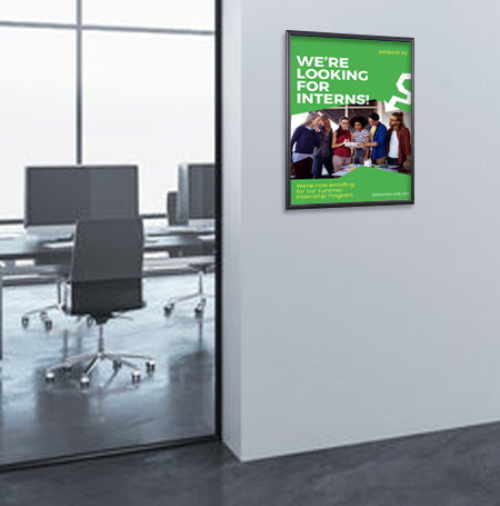 Fast Change, Swing Open, Metal Wide-Face Poster Display SwingFrames ...