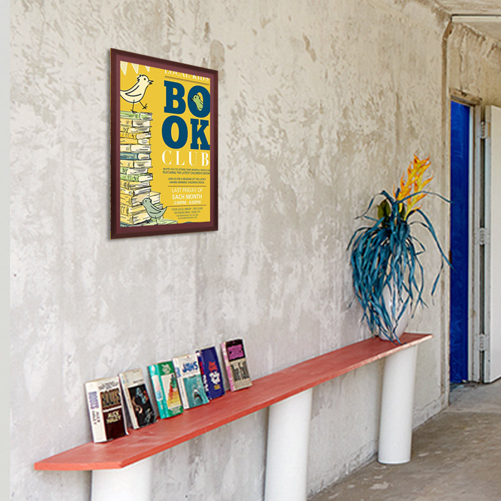 17x22 Frames | Swing Open, SwingFrame #361 Wood Poster Display Frame 17 ...