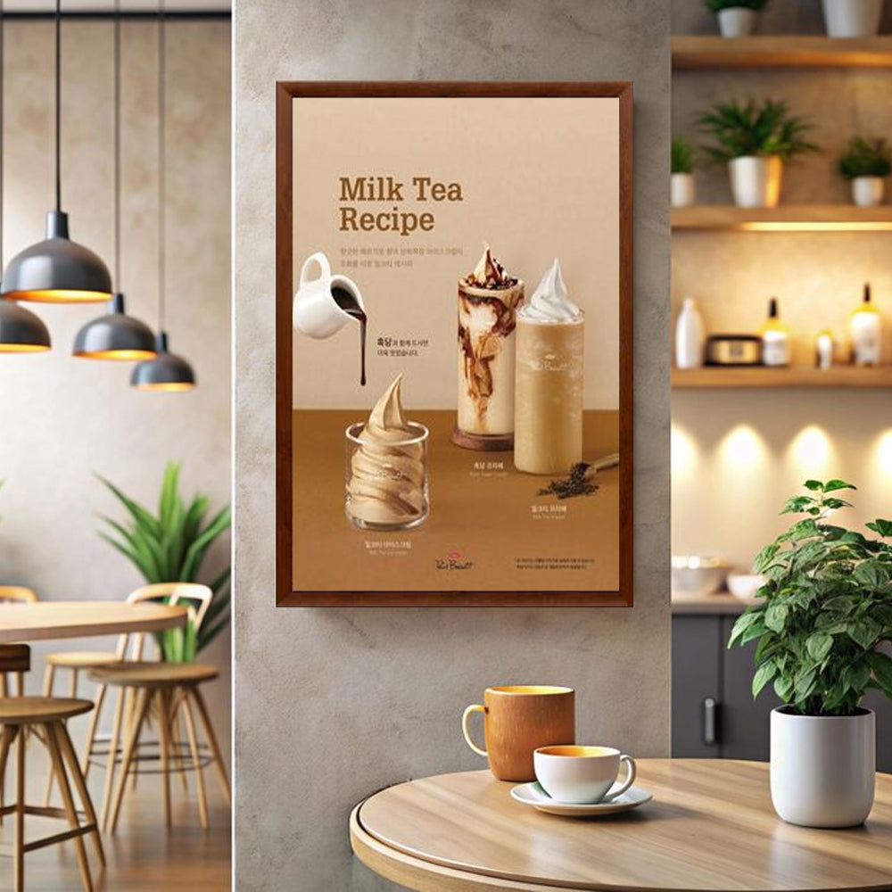 EXTRA-LARGE 48x96 Wood Framed Poster Snap Frame in 3 Finishes ...