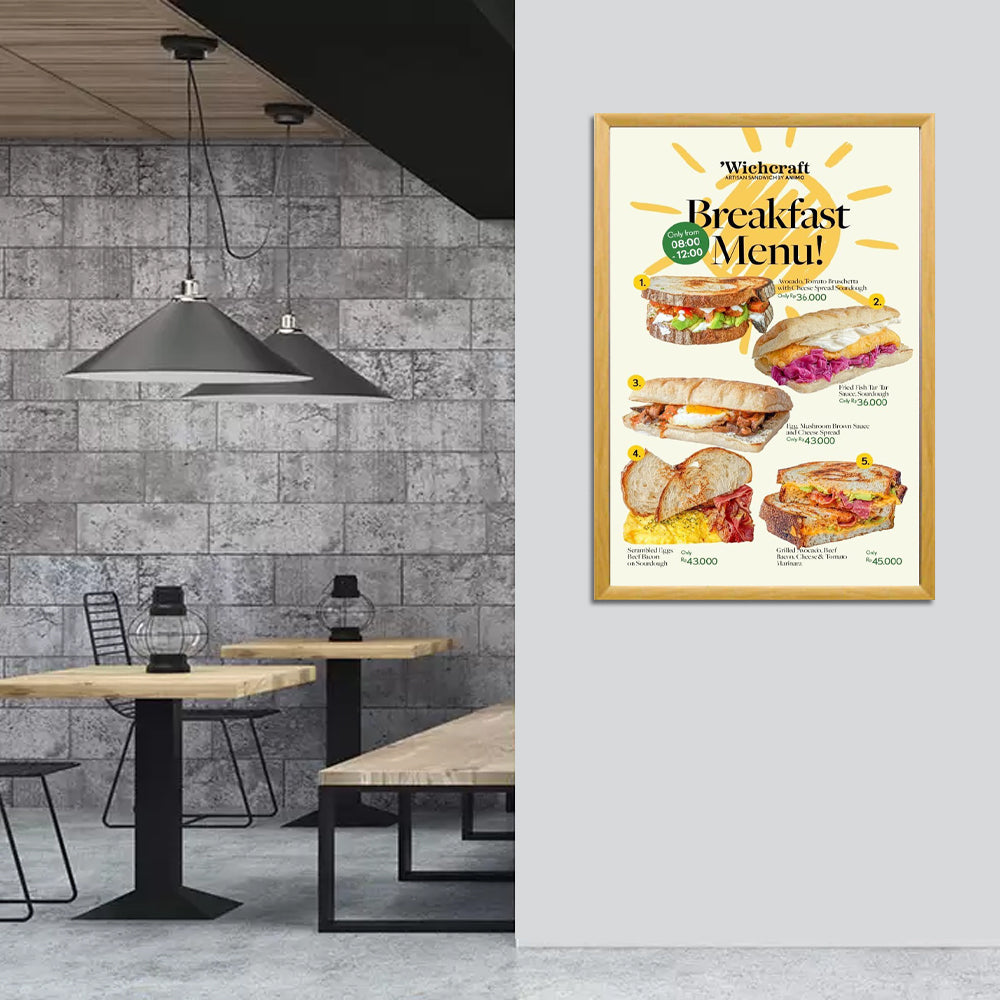 EXTRA-LARGE Wood Snap Frames 48x96 (for MOUNTED GRAPHICS ...