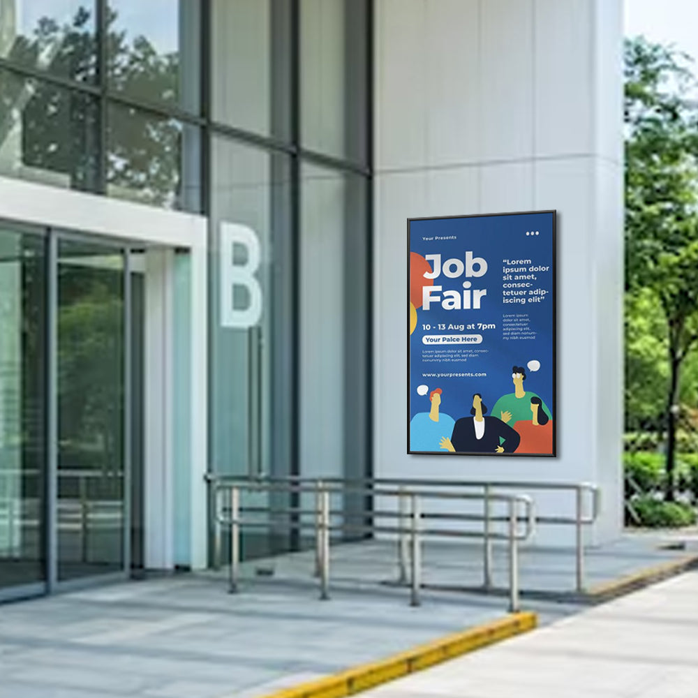 Extra Large Snap Open Frame 72x72 Front Loading Poster Snap Frames (1 1 ...