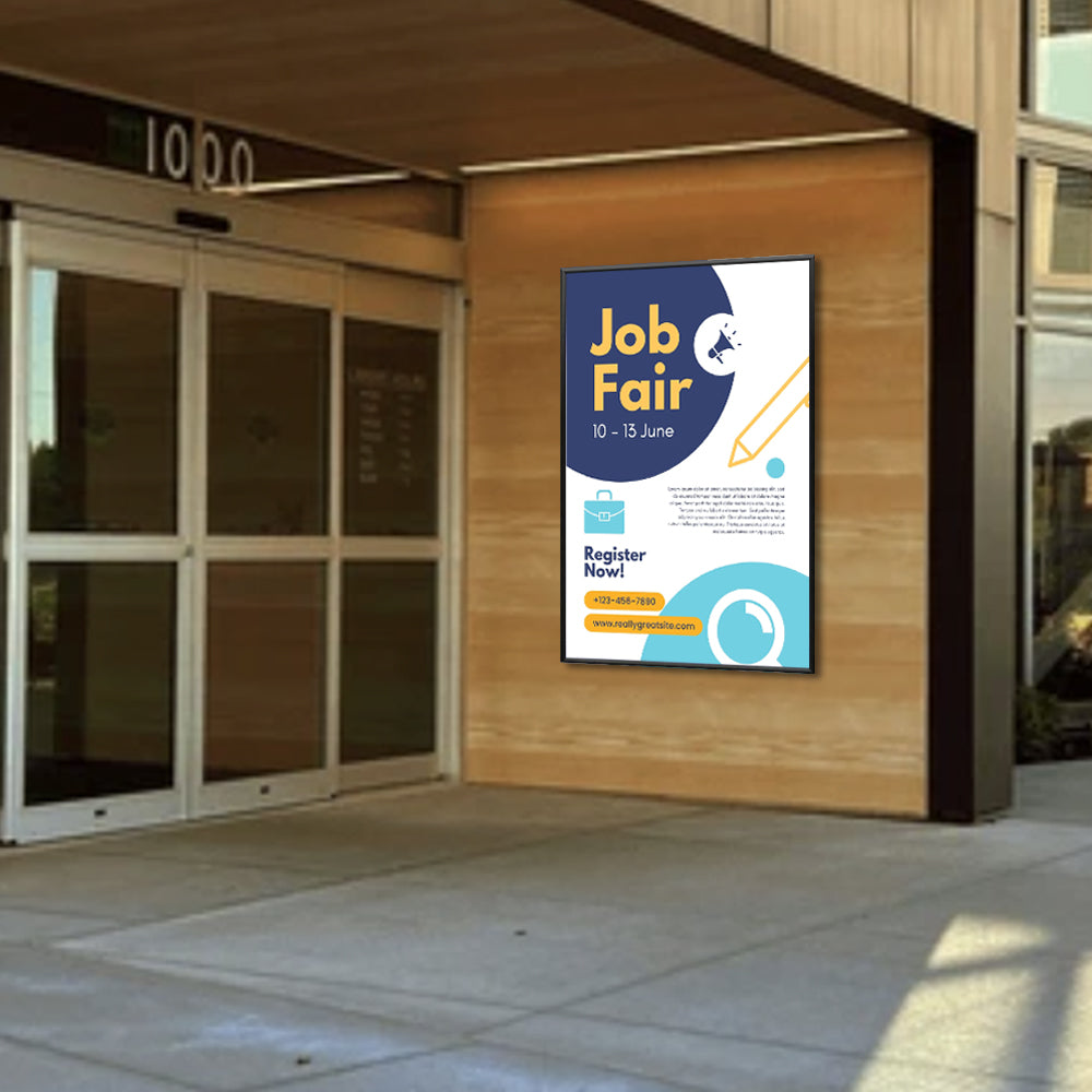 Extra-Large Snap Frame 72x96 | Fast Change Aluminum Poster Snap Frame ...