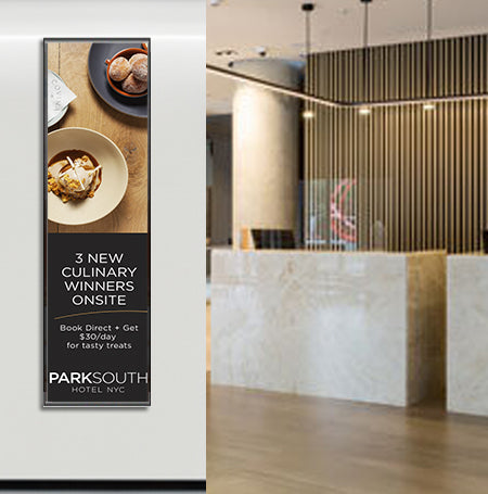 24x72 Extra Large Poster Frame | Fast Change Economical Slide-in Frame ...