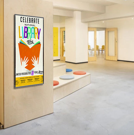 48x72 Extra Large Sign Frames | Economical Slide-In Metal Poster Frame ...