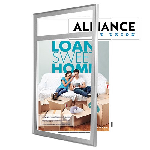 20x24 SwingFrame Classic Poster Display Frames with Header | Quick ...