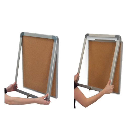 24x36 Elevator Bulletin Boards | Radius Edge Lift-Off Frame Ships Free ...