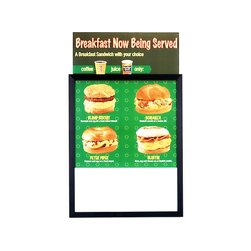 24x48 Large Slide-In Frames Euro-Style Top / Side Load Poster Frames ...