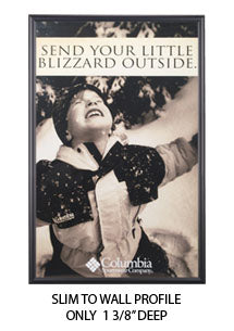 SwingFrame Large 48x72 Poster Frame Display | Swing Open, Quick Change ...