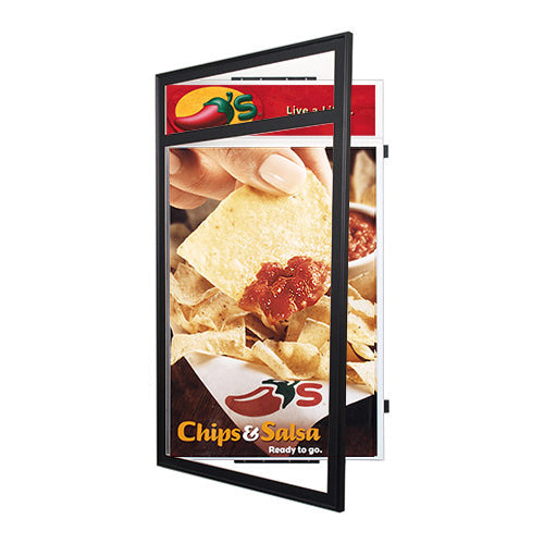 Classic Poster Display Swingframes with Header | 10 Poster Display ...