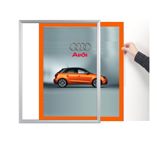 Designer 12x20 Slide In Frame for Posters with 1" Matboard ...
