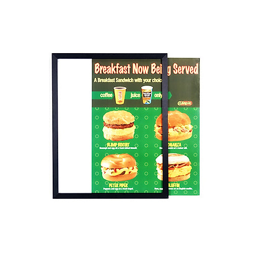 Euro-Style Top/Side Load Poster Frames | Slide-in Wall Frame 30+ Sizes ...