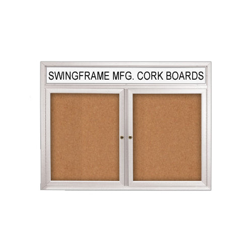 Indoor Poster Cases w Header - 2 and 3 Doors 25 Sizes FREE SHIPPING ...