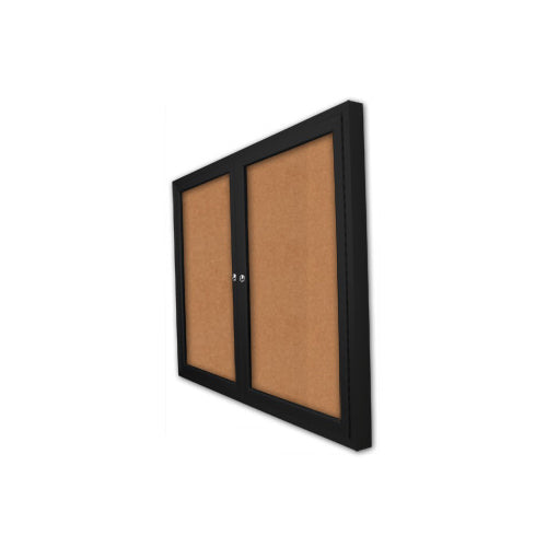 Lighted 2 and 3 Door Poster Cases - 25 Lockable Displays FREE SHIPPING ...