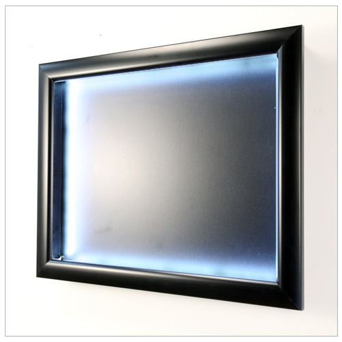 LED SwingFrame Designer SUPER WIDE-FACE Metal Framed Large Shadow Box ...