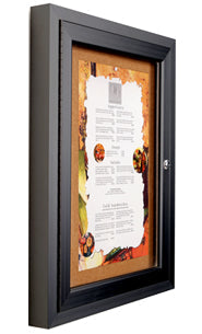 15+ Outdoor Menu Display Cases | Wall Restaurant Menu Case +Cork Board ...