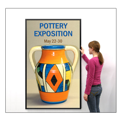 Extra Large Snap Open Frame 36x60 Front Loading Poster Snap Frames (1 1 ...