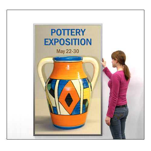 Extra Large Snap Open Frame 36x60 Front Loading Poster Snap Frames (1 1 ...