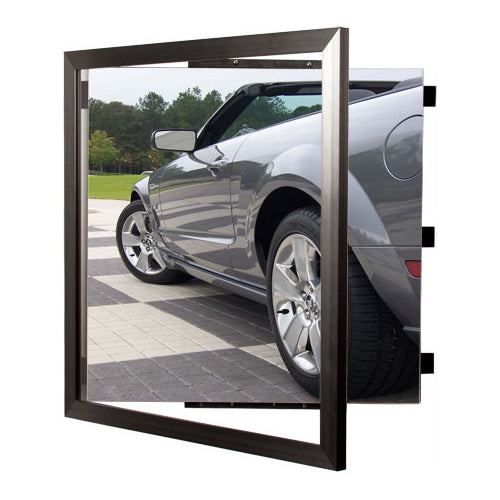 SwingFrame Carbon Steel Picture Frame 27x40 | Swing Open, Quick Change ...