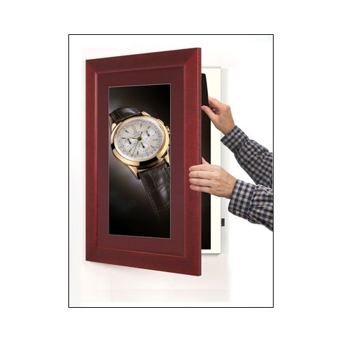 #362 Wood Framed Poster Display SwingFrames with Matboard 45+ Sizes ...