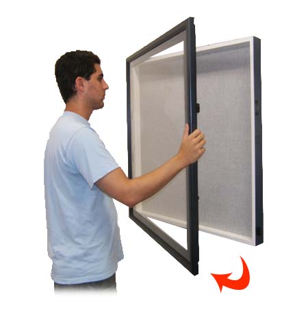 4 Inch Deep Designer Wood Framed Large Cork Board Display Case 20x24 ...