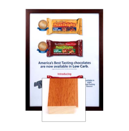 48 x 60 Frames for Posters with Fast Changing SwingFrame #362 Wide Wood ...